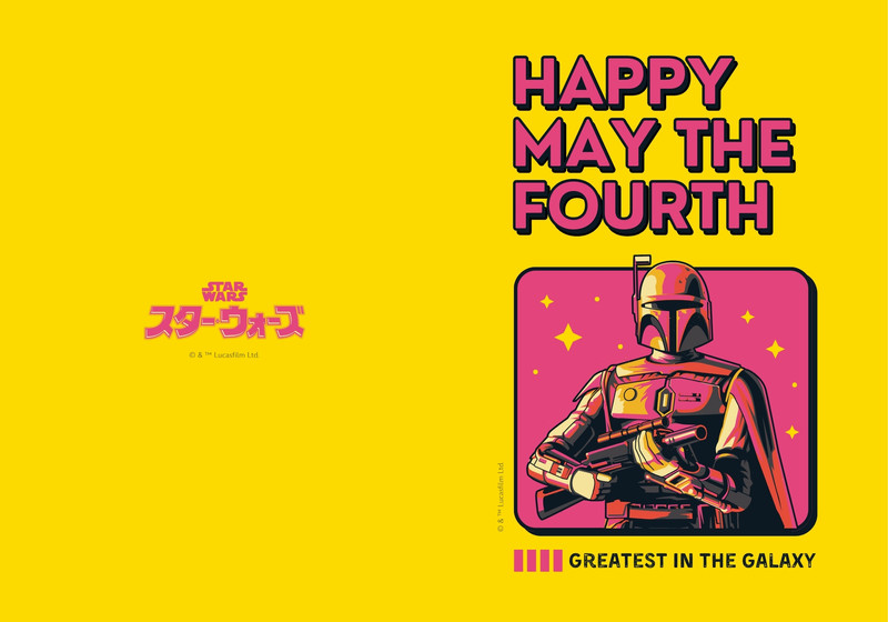 Customizable and printable Star Wars card templates | Canva