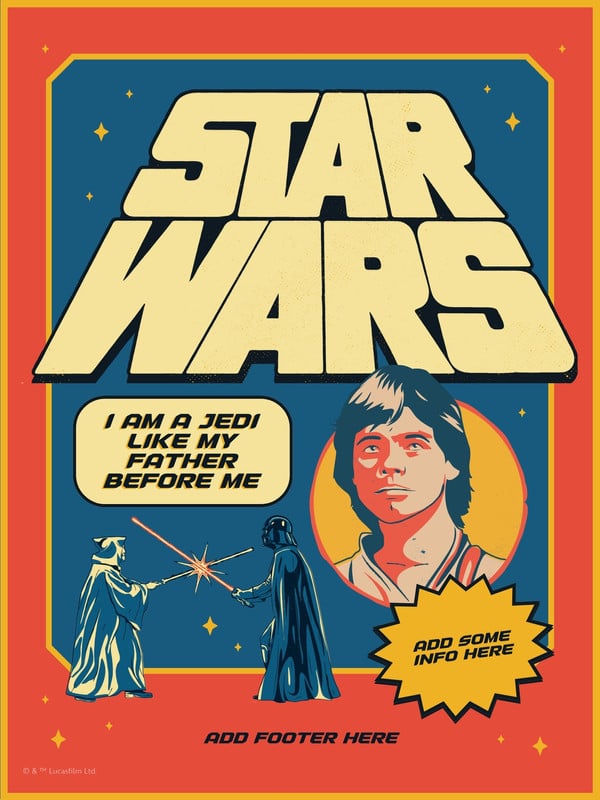 Star Wars Printable Banner