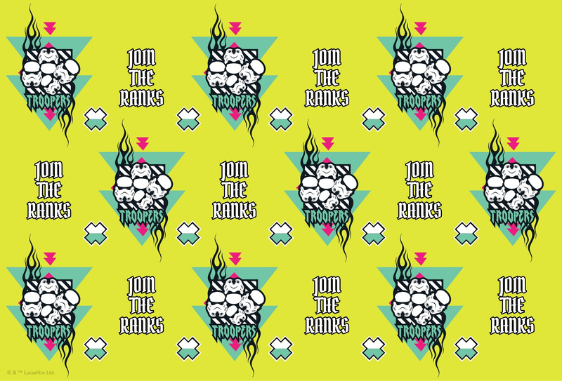 Custom printable Star Wars wrapping paper templates | Canva