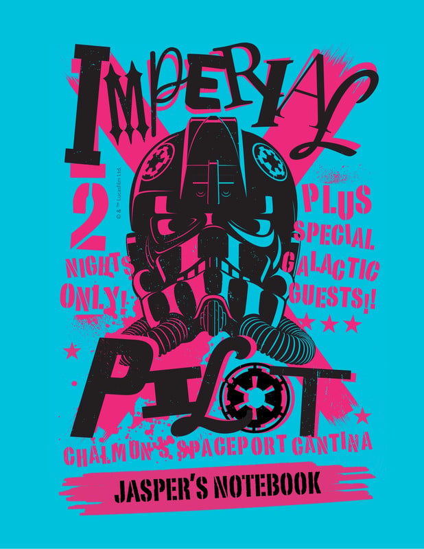 Editable and printable Star Wars notebook templates | Canva