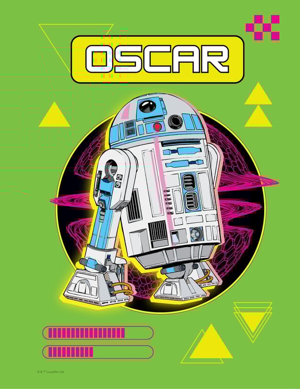 Editable and printable Star Wars notebook templates | Canva