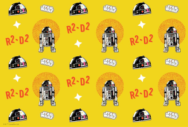 Custom printable Star Wars wrapping paper templates | Canva