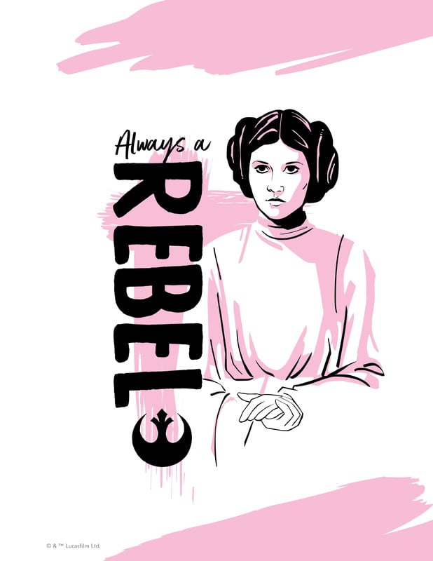 Editable and printable Star Wars notebook templates | Canva