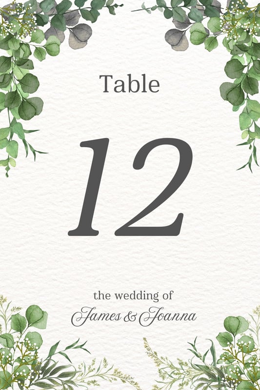 Custom Table Tents - Design & Print Table Tents | Canva