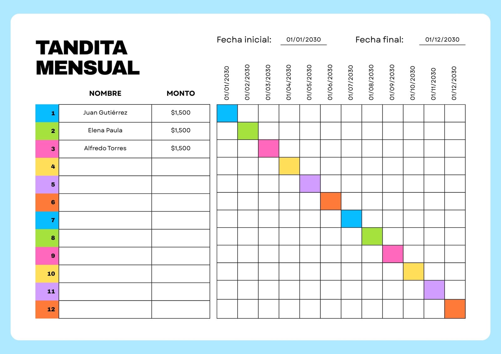 Plantillas y formatos para tandas | Canva