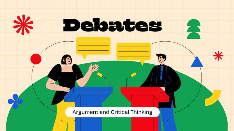 Free and customizable debate templates