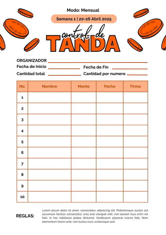 Plantillas y formatos para tandas | Canva