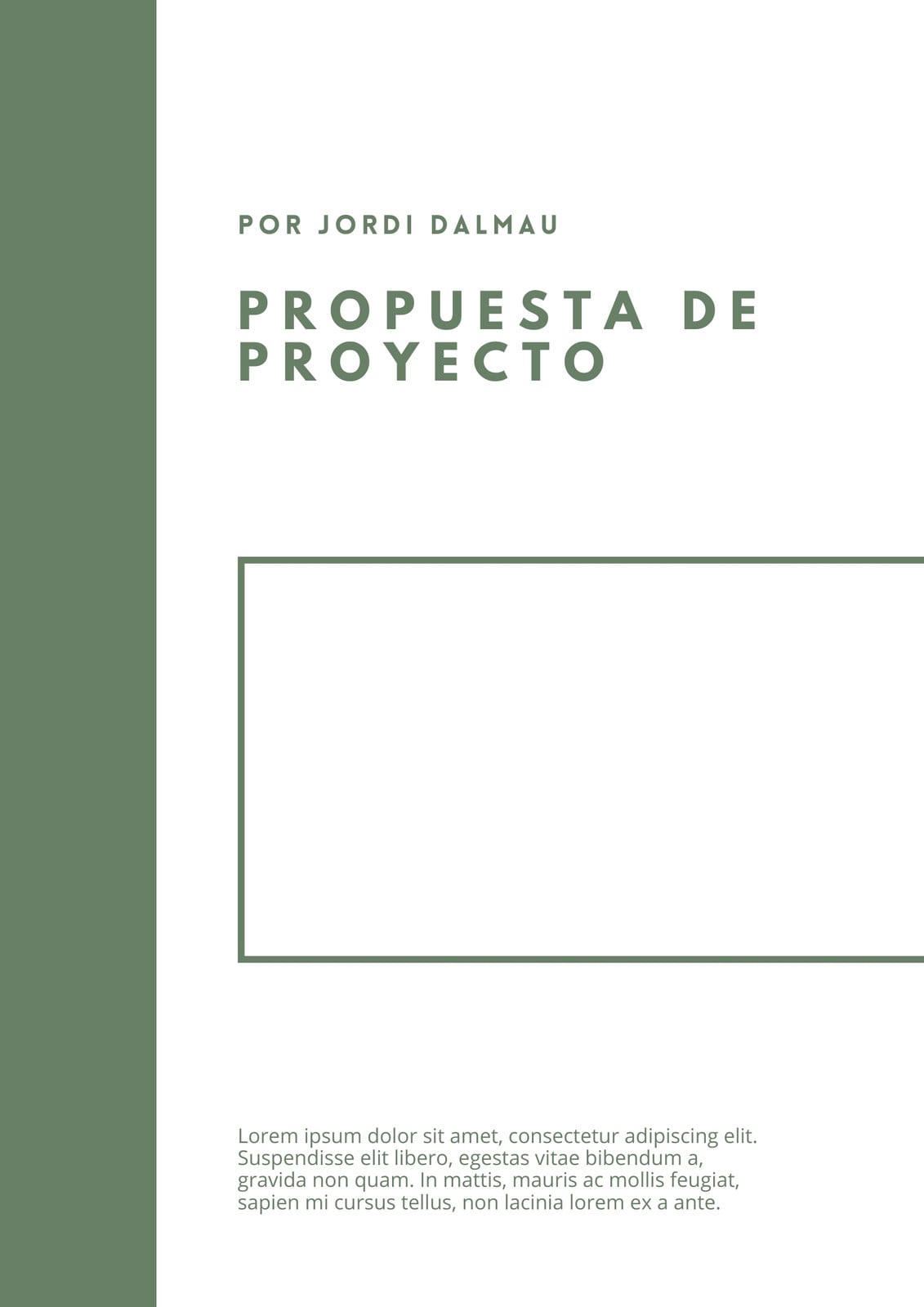 Plantillas portada minimalista - Gratis y editables - Canva