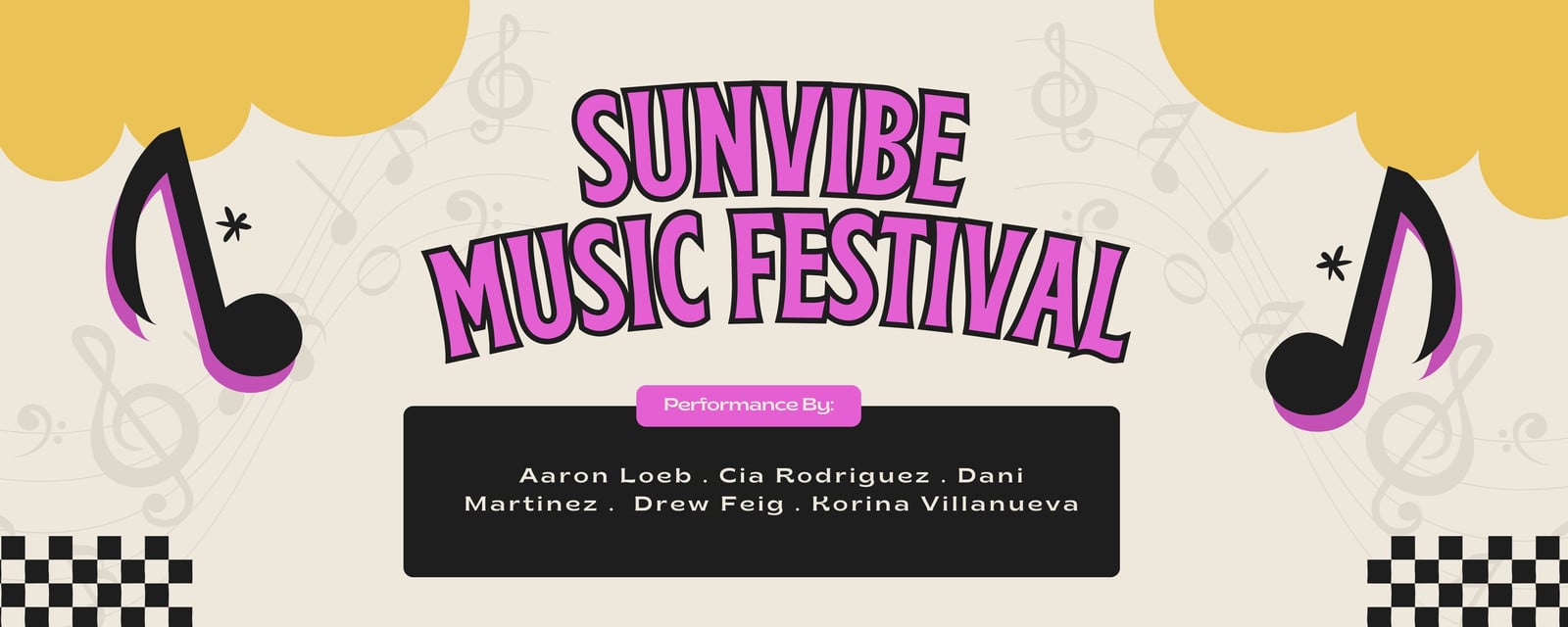 Free and customizable music banner templates | Canva