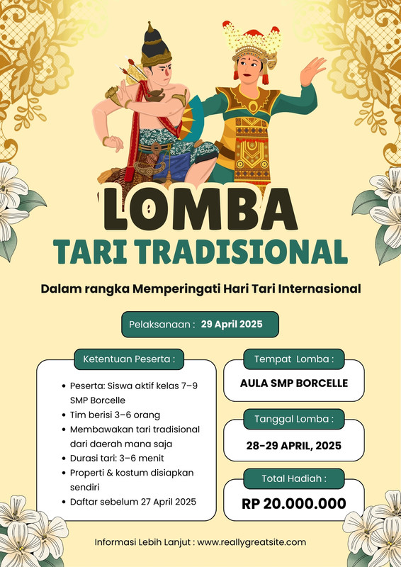 Gratis desain contoh lomba - Canva
