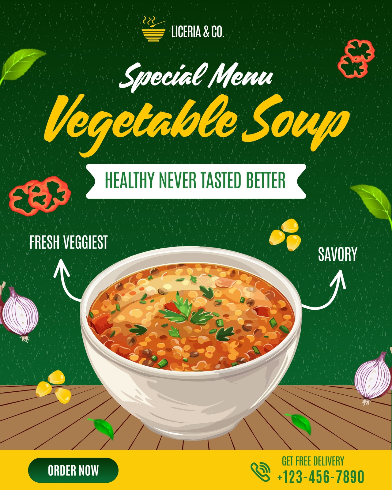 Free and customizable soup templates