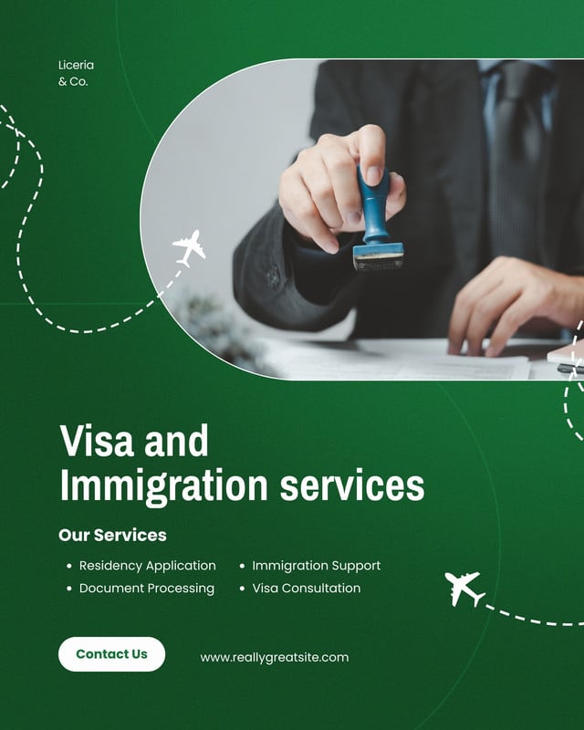 Free and customizable immigration templates
