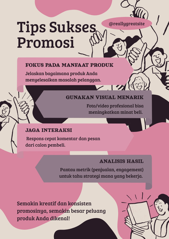 Gratis Contoh Template Flyer Promosi Siap Edit | Canva