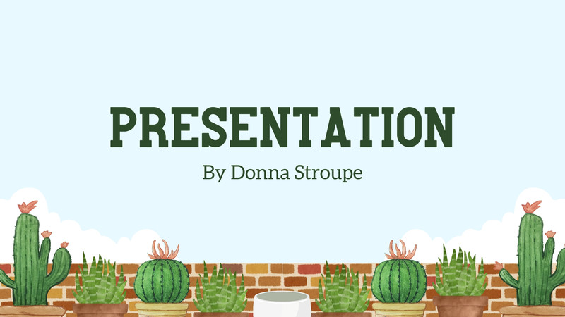 Free and customizable cactus templates