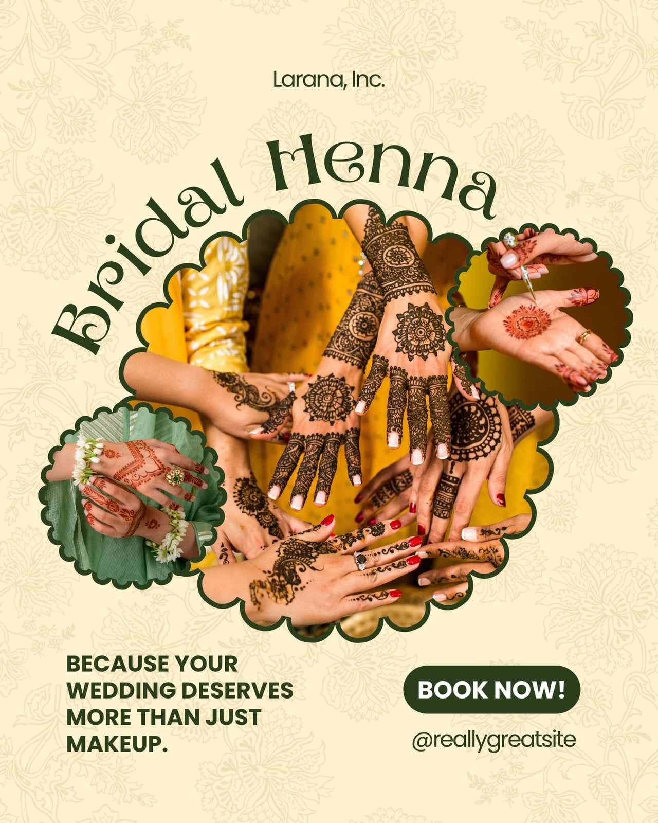Free and customizable henna templates | Canva