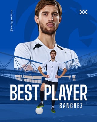 Free and customizable player templates