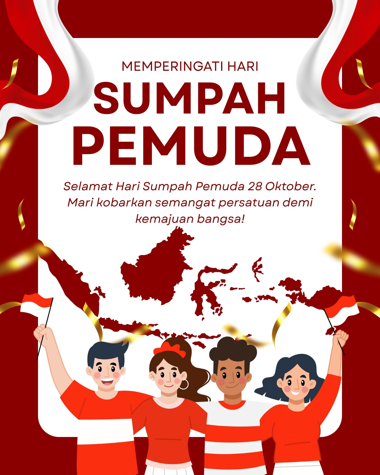 20 Contoh Spanduk Sumpah Pemuda untuk Memeriahkan Peringatan 28 Oktober ...