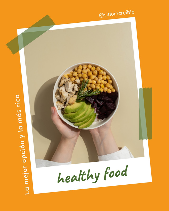 Plantillas comida saludable - Gratis y editables - Canva
