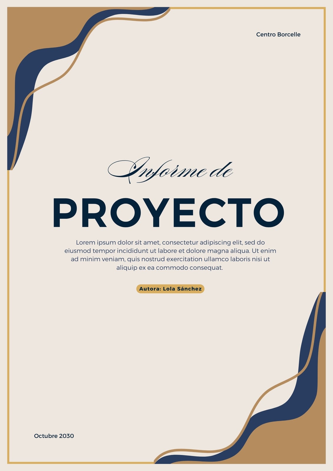Plantillas de portada documento gratis y personalizables - Canva