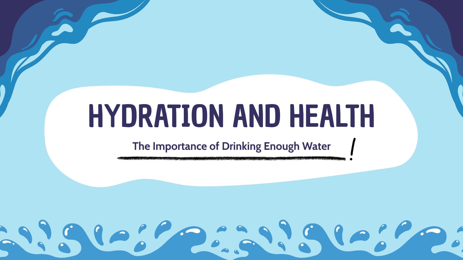 Free and customizable hydration templates