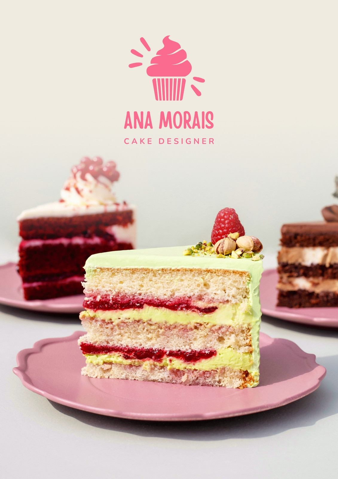 Modelos grátis e personalizáveis de bolo - Canva