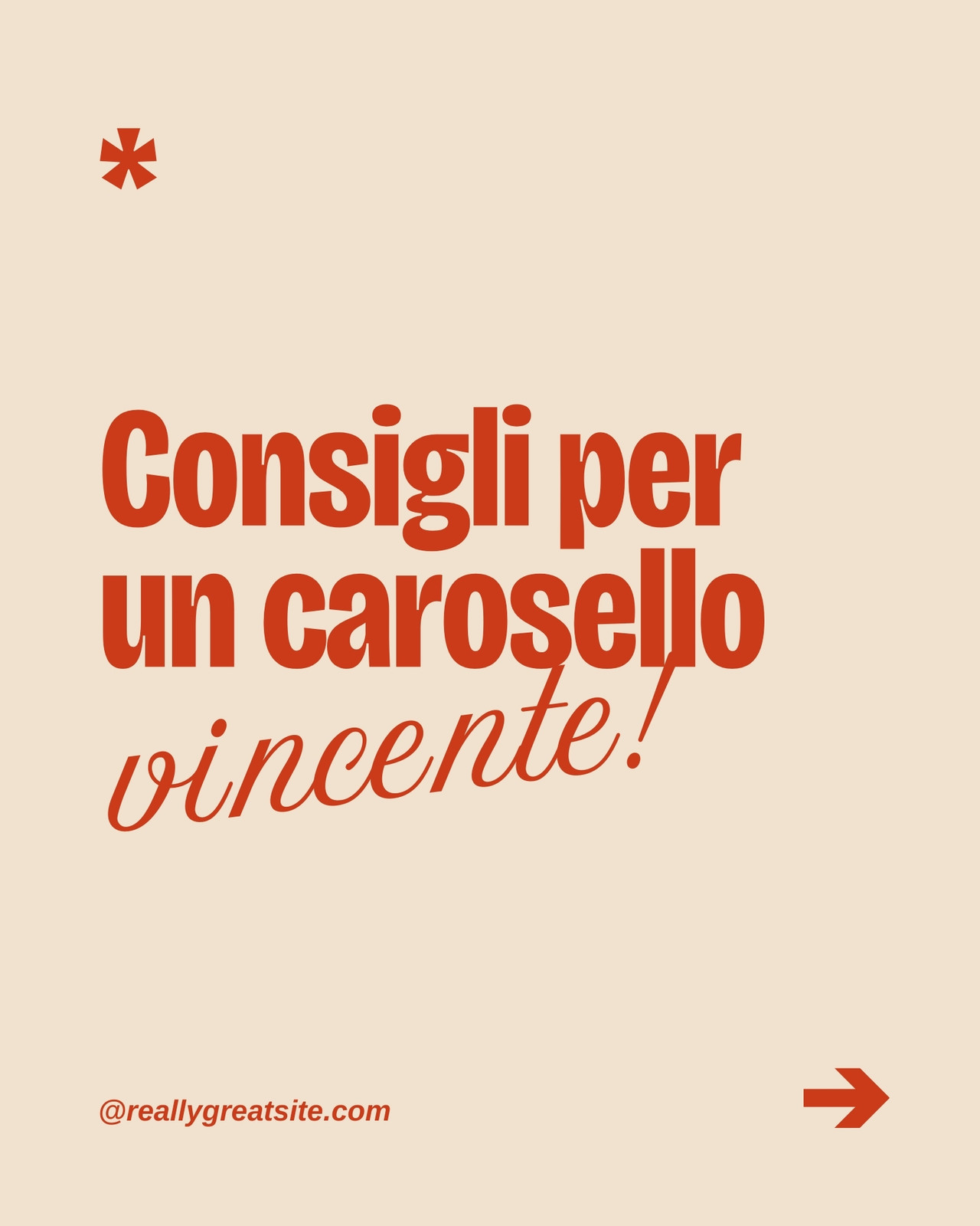 Modelli per Carosello: esplora i template e personalizzali gratis