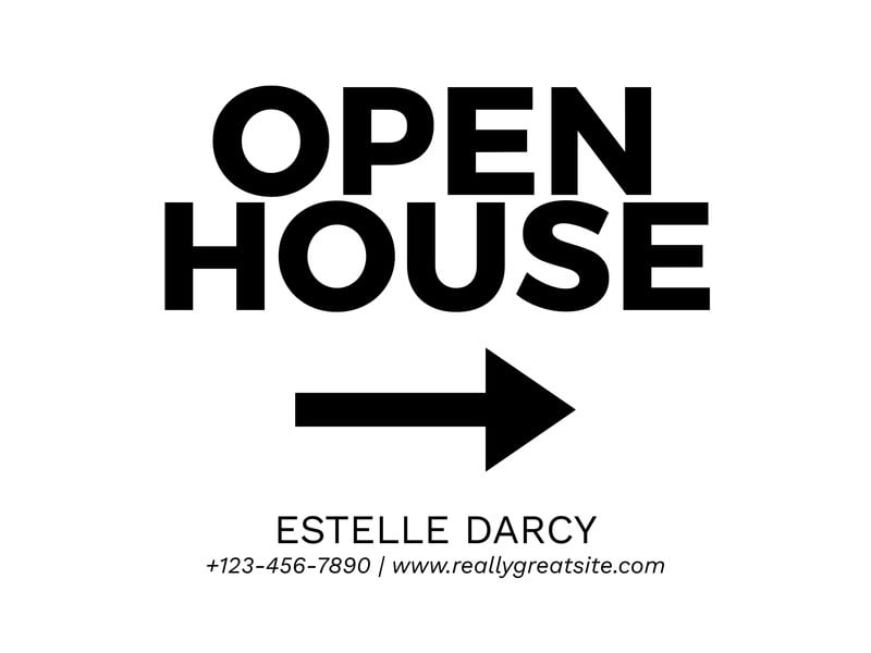 Free open house event design collection | Canva