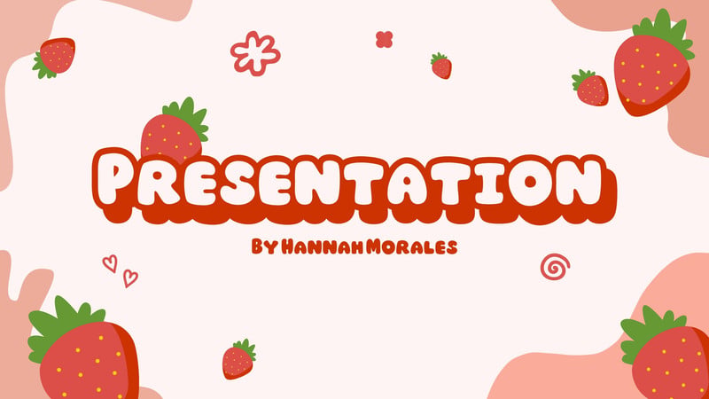 Free and customizable strawberry templates