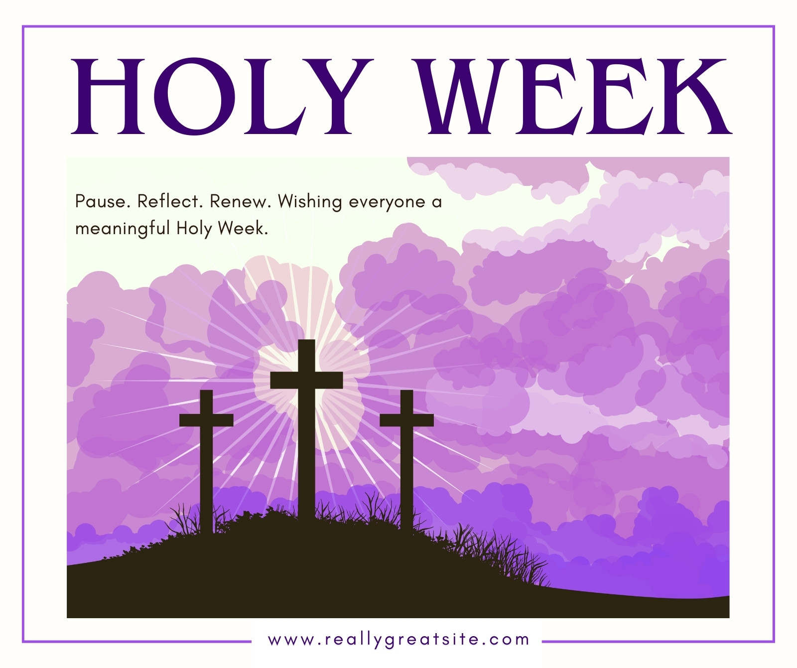 Free customizable Holy Week templates | Canva
