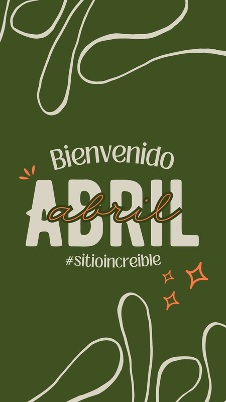 Plantillas Bienvenido abril - Gratis y editables - Canva