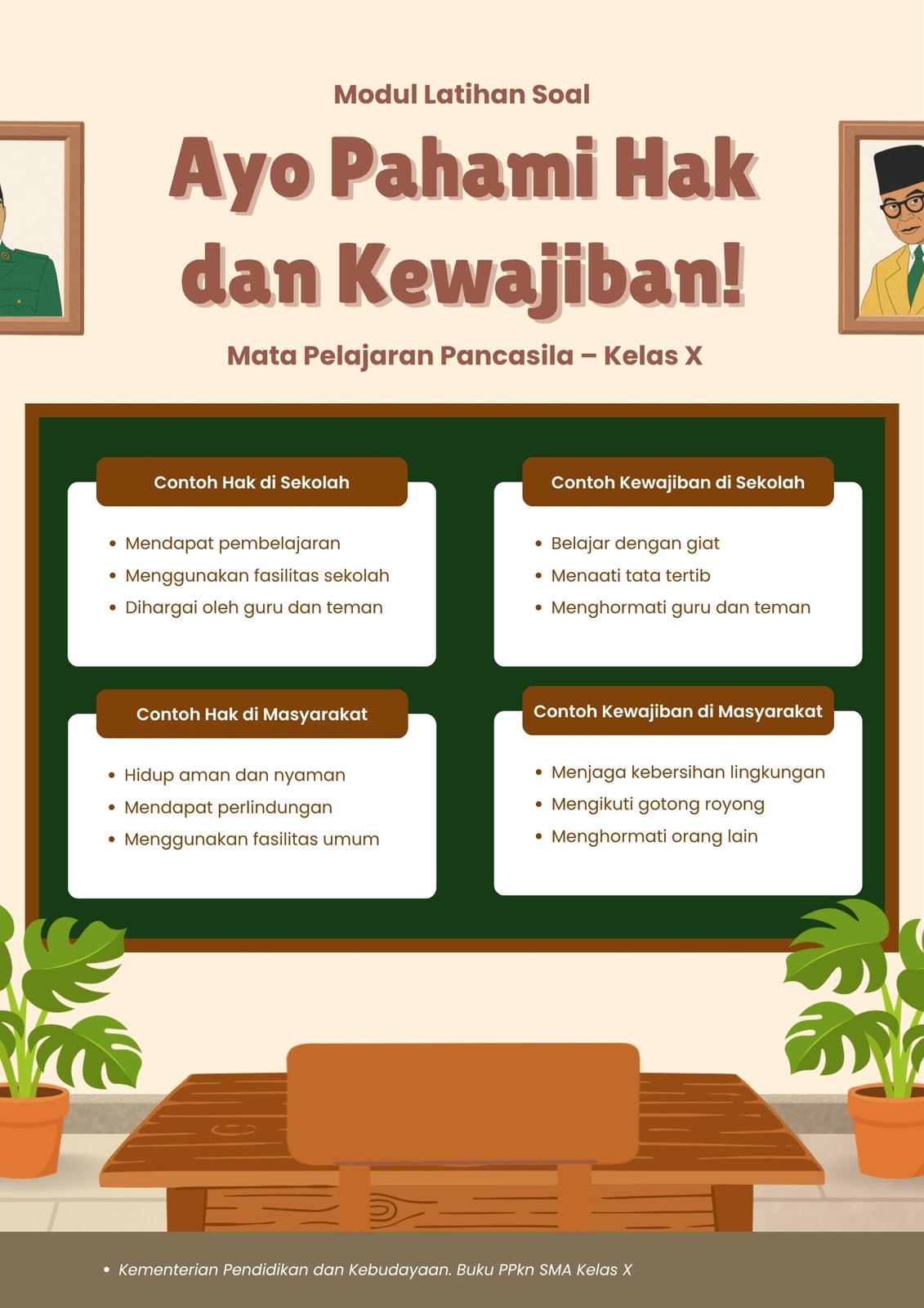 Gratis desain contoh ppkn - Canva