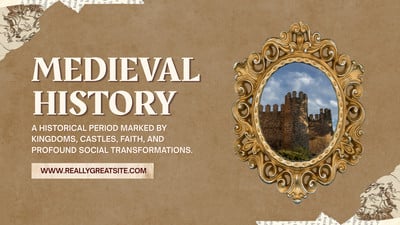 Free and customizable medieval templates