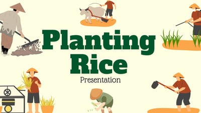 Free and customizable rice templates