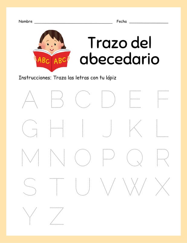 Plantillas de hojas de trabajo para kinder gratis | Canva