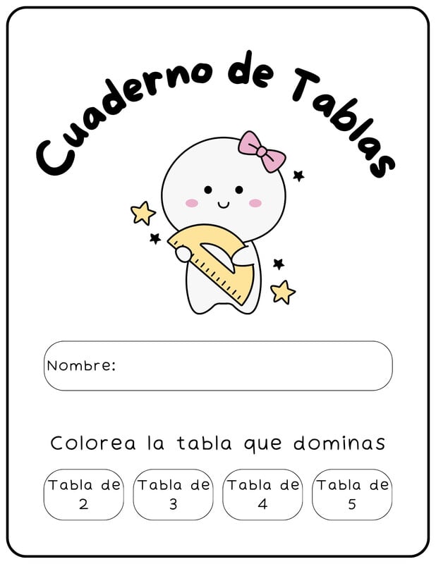 Plantillas de tablas de multiplicar - Gratis y editables | Canva