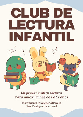Plantillas de carteles de lectura