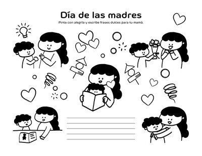 Actividades para colorear: Ejercicios para imprimir | Canva