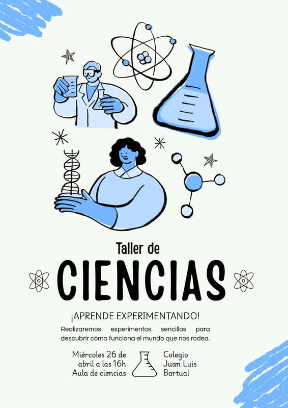 Plantillas de afiches de ciencia gratis para editar | Canva