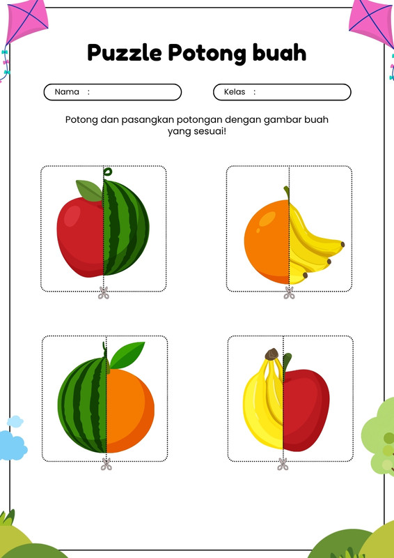 Gratis desain contoh puzzle - Canva