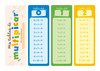 Plantillas de tablas de multiplicar - Gratis y editables | Canva