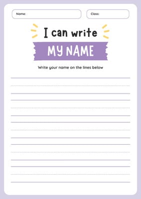 Customize 222+ Handwriting Practice Worksheets Templates Online - Canva